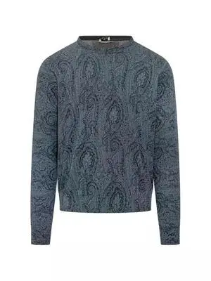 Etro Paisley Crew-neck Sweater