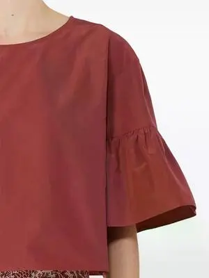 Max Mara Wkdbreak Ruffled Blouse
