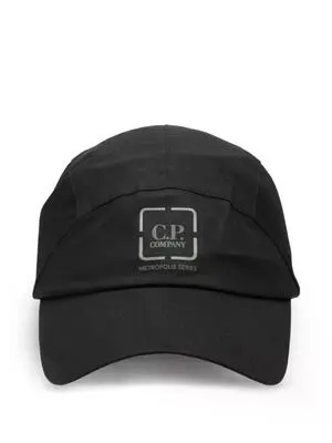 C.P. COMPANY Logo-detail Baseball Cap - Black