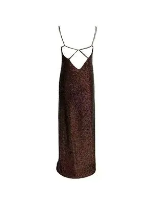 SEMPER Sequin V-neck Dress