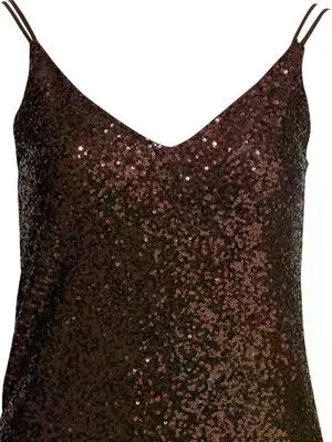 SEMPER Sequin V-neck Dress