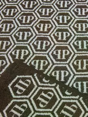 Philipp Plein Geometric-motif Bath Towel