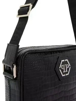 Philipp Plein Logo Patch Crossbody Bag