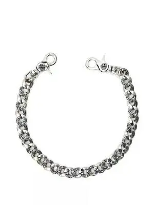 AMAL GUESSOUS Curb Chain Necklace - Silver
