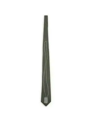 Kapital Dog-tag Neck Tie - Green