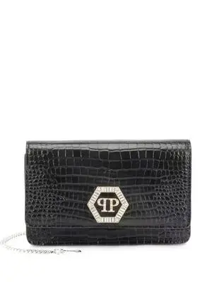 Philipp Plein Silver Tone Bags For Women