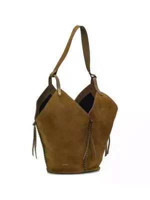 Isabel Marant Étoile Braided-detail Shoulder Bag - Brown