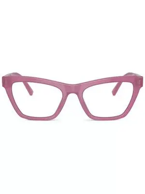 Dolce & Gabbana Cat-eye Frame Glasses - Pink