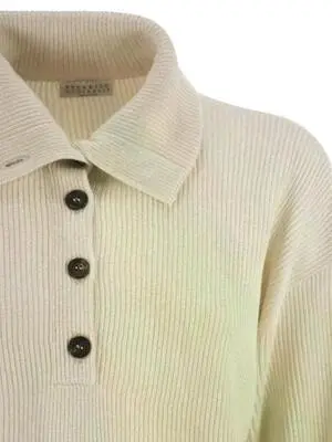 Brunello Cucinelli Buttoned Short-sleeve Polo Top