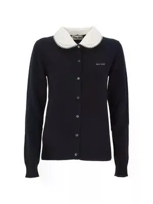 Miu Miu Round-collar Cardigan