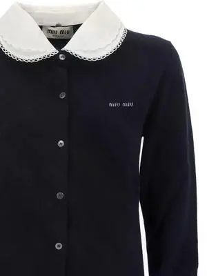Miu Miu Round-collar Cardigan