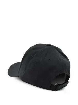 Moncler Logo Patch Baseball Cap - Black