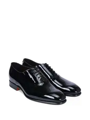 Santoni Almond-toe Oxford Shoes
