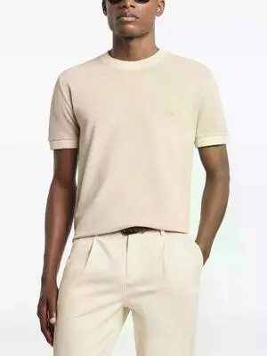 FAY Piquet Ribbed T-shirt