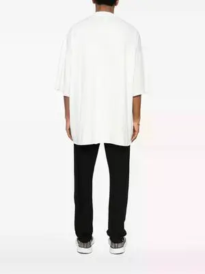 Rick Owens Crew-neck Short-sleeve T-shirt - White