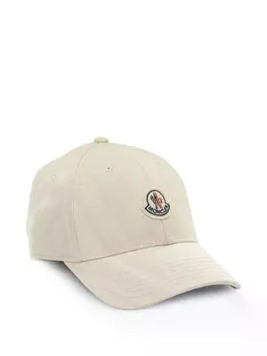 Moncler Logo-patch Cap - Neutrals