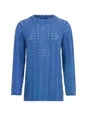 MOORER Openwork Sweater