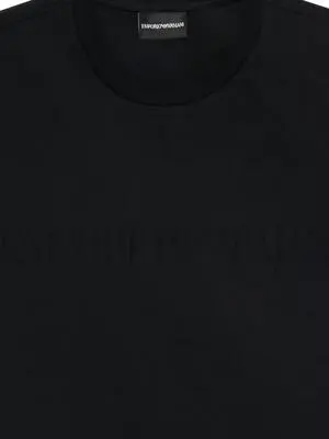 Emporio Armani Embossed Crew-neck T-shirt