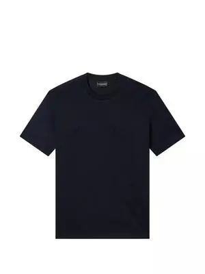 Emporio Armani Embossed Crew-neck T-shirt