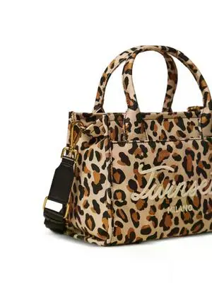TWINSET Leopard-print Tote Bag