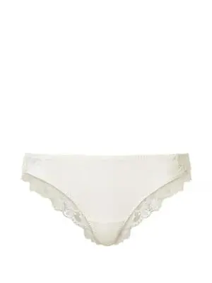 TWINSET Embroidered Briefs - Neutrals