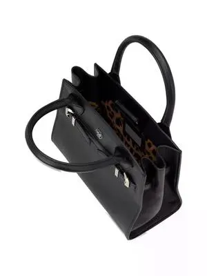 Philipp Plein Dynasty Leather Tote - Black