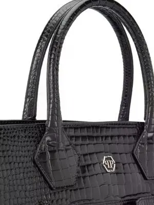Philipp Plein Logo Detail Tote Bag