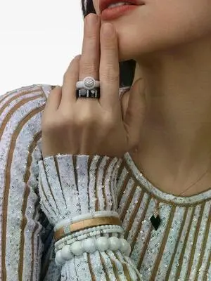 Roberto Demeglio 18k White Gold Diamond Dama Ring