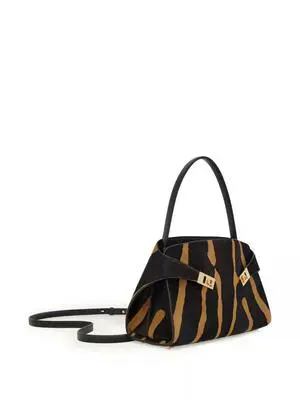 FERRAGAMO M Hug Zebra-pattern Shoulder Bag