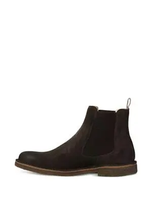 ASTORFLEX Elasticated Leather Chelsea Boots - Brown