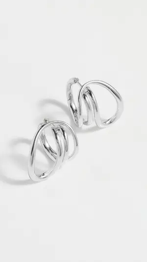 Charlotte Chesnais Round Trip Hoop Earrings