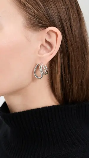 Charlotte Chesnais Round Trip Hoop Earrings