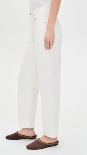 Citizens Of Humanity Miro Relaxed Jeans - Soft White