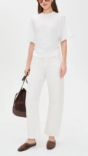 Citizens Of Humanity Miro Relaxed Jeans - Soft White