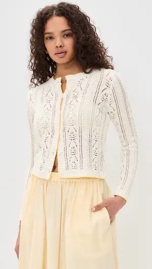 Velvet By Graham & Spencer Daisy Knit Cardigan