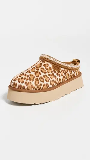 UGG Tazz Plains Leopard Slippers