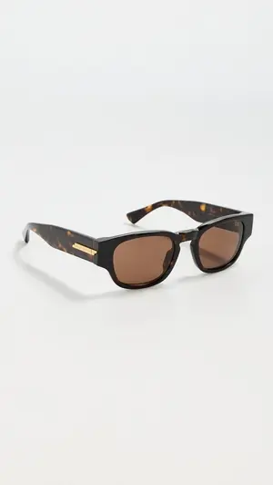 Bottega Veneta Sunglasses With Logo Accent