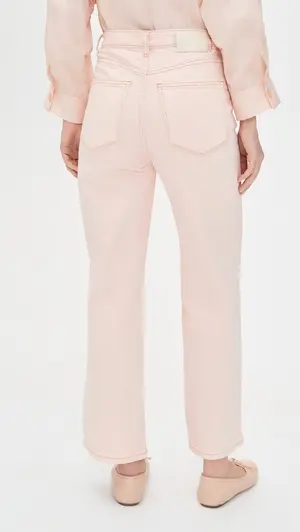 DL1961 Karmine Refined Wide Leg High Rise Jeans