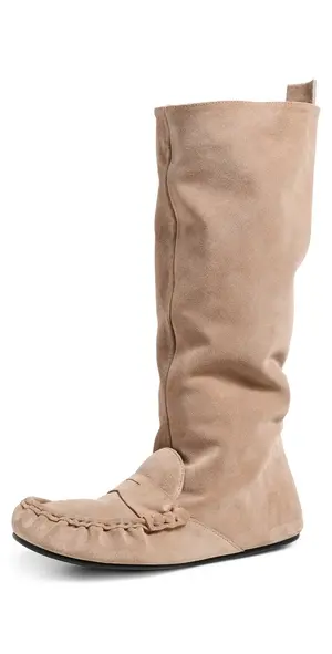 Acne Studios Round Toe Boots For Women