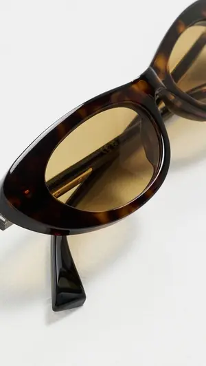 Bottega Veneta Snap Cateye Sunglasses