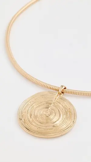Ettika Statement Swirl Pendant Choker