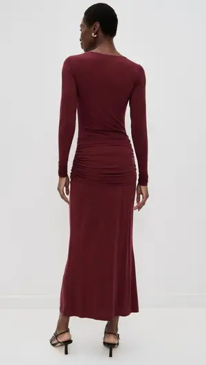 ROAME Maxi Dress With Ruched Sash