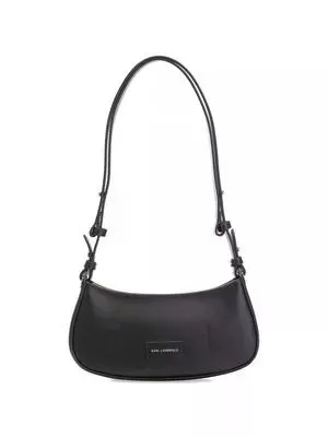 Karl Lagerfeld Woven Shoulder Bag - Black