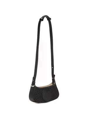 Karl Lagerfeld Woven Shoulder Bag - Black