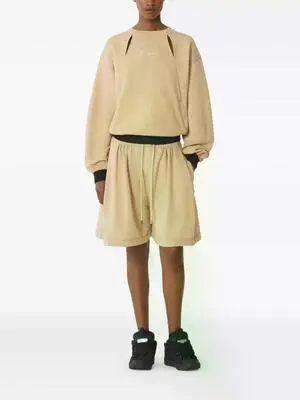 LANVIN Zip Pleated Shorts