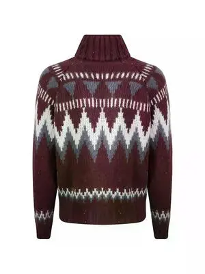 Eleventy Patterned Knitwear