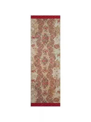 PIERRE-LOUIS MASCIA Aloesta Floral Silk Scarf - Neutrals