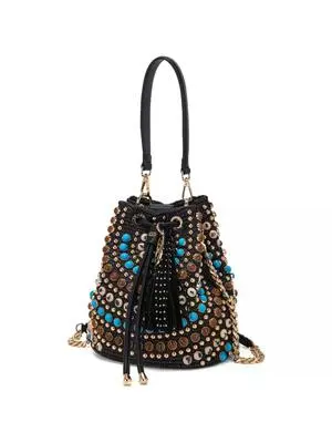 LA CARRIE Andromeda Beaded Bucket Bag