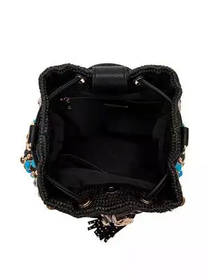 LA CARRIE Andromeda Beaded Bucket Bag