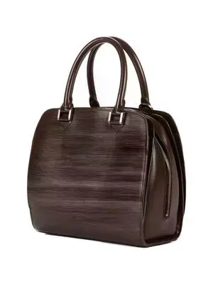 LOUIS VUITTON Pont Neuf Textured Tote Bag - Brown